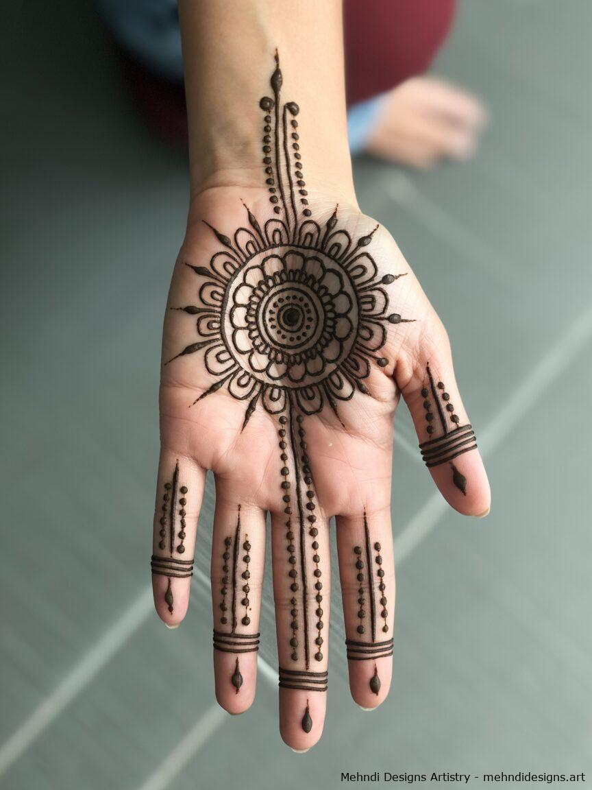 41 Best Front hand mehndi design
