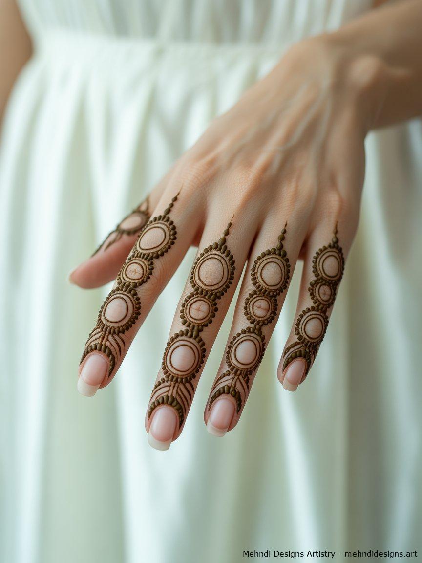 41 Best Circle mehndi design