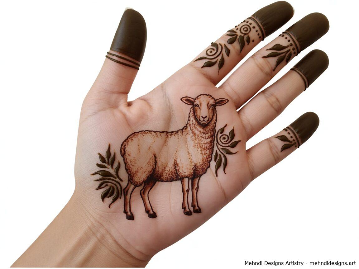 41 Viral Sheep Mehndi Design