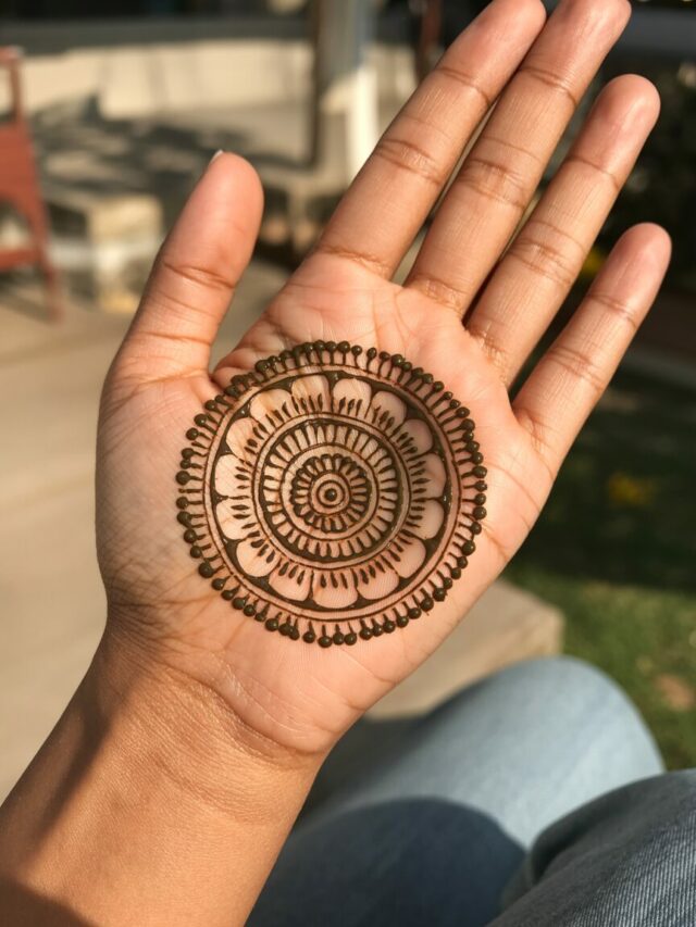 Popular 40+ Round Mehndi Design trending