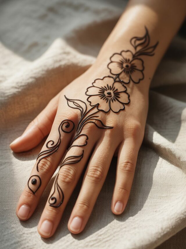 41 Easy Arabic mehndi designs free download