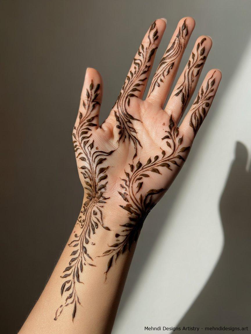 41 Latest bel mehndi design