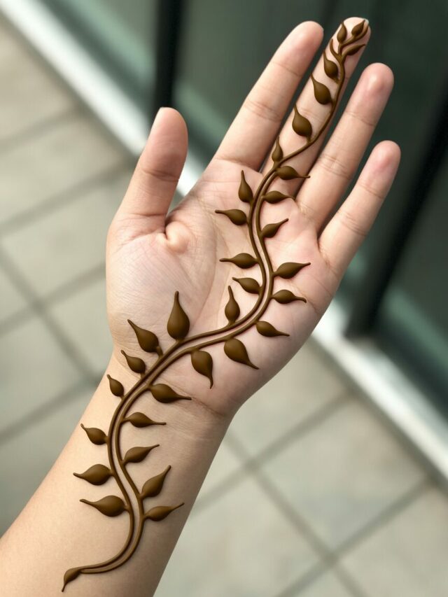 41 Discover Top Easy Front Hand Simple Mehndi Design