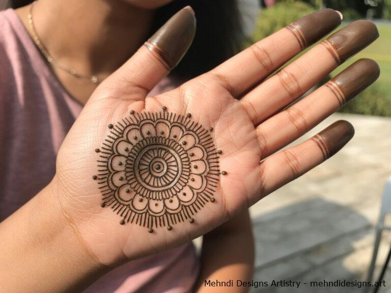 Popular 40+ Round Mehndi Design trending
