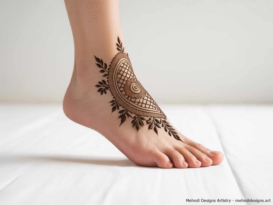 41 Best Foot Mehndi Design Simple