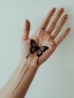 Best butterfly mehndi design 2025