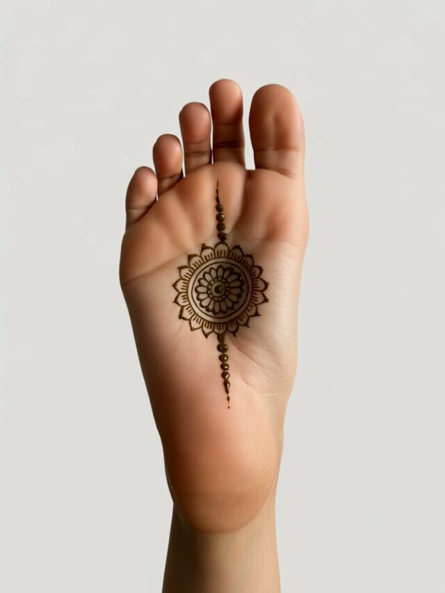 41 Best Foot Mehndi Design Simple